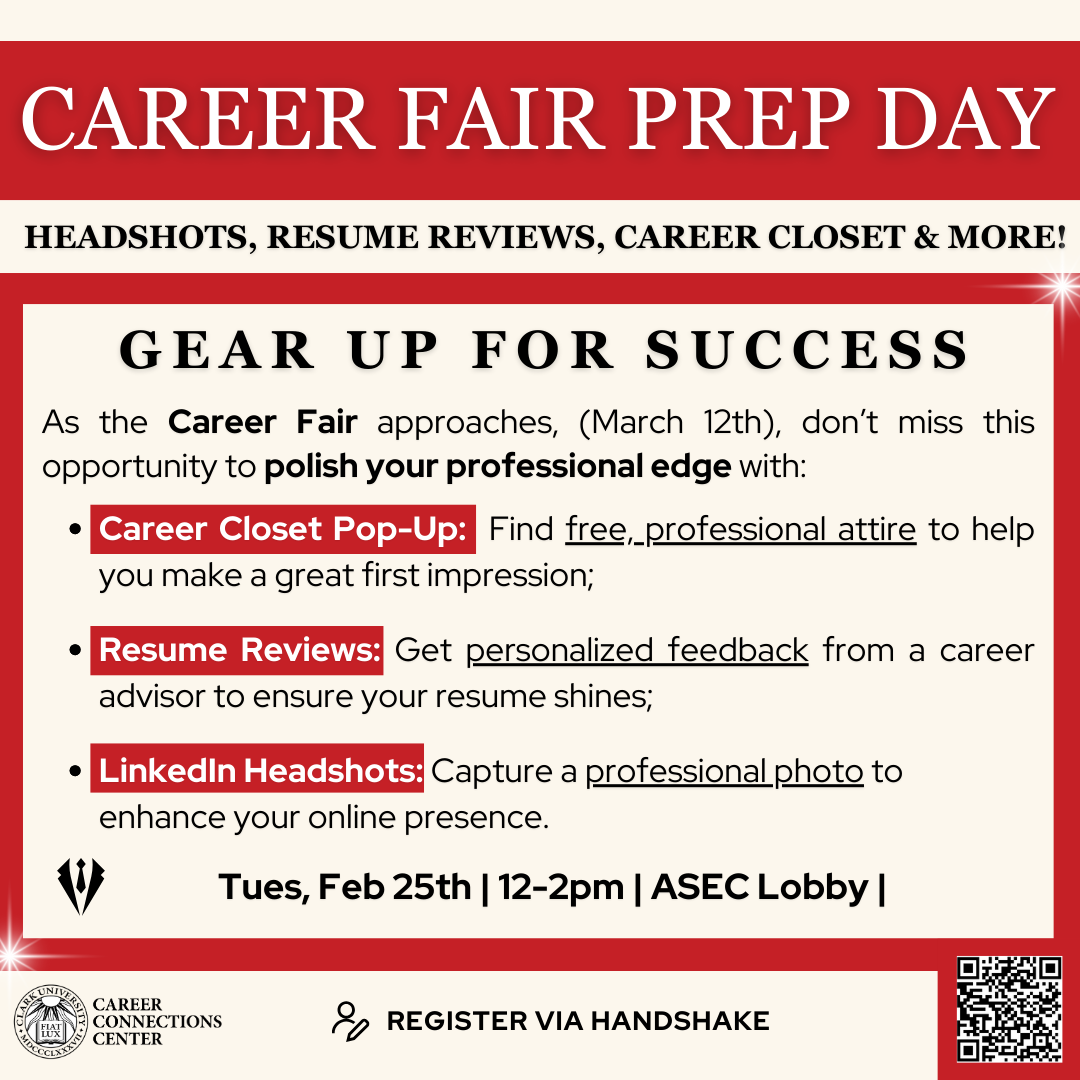 Career Fair Prep Day | Events