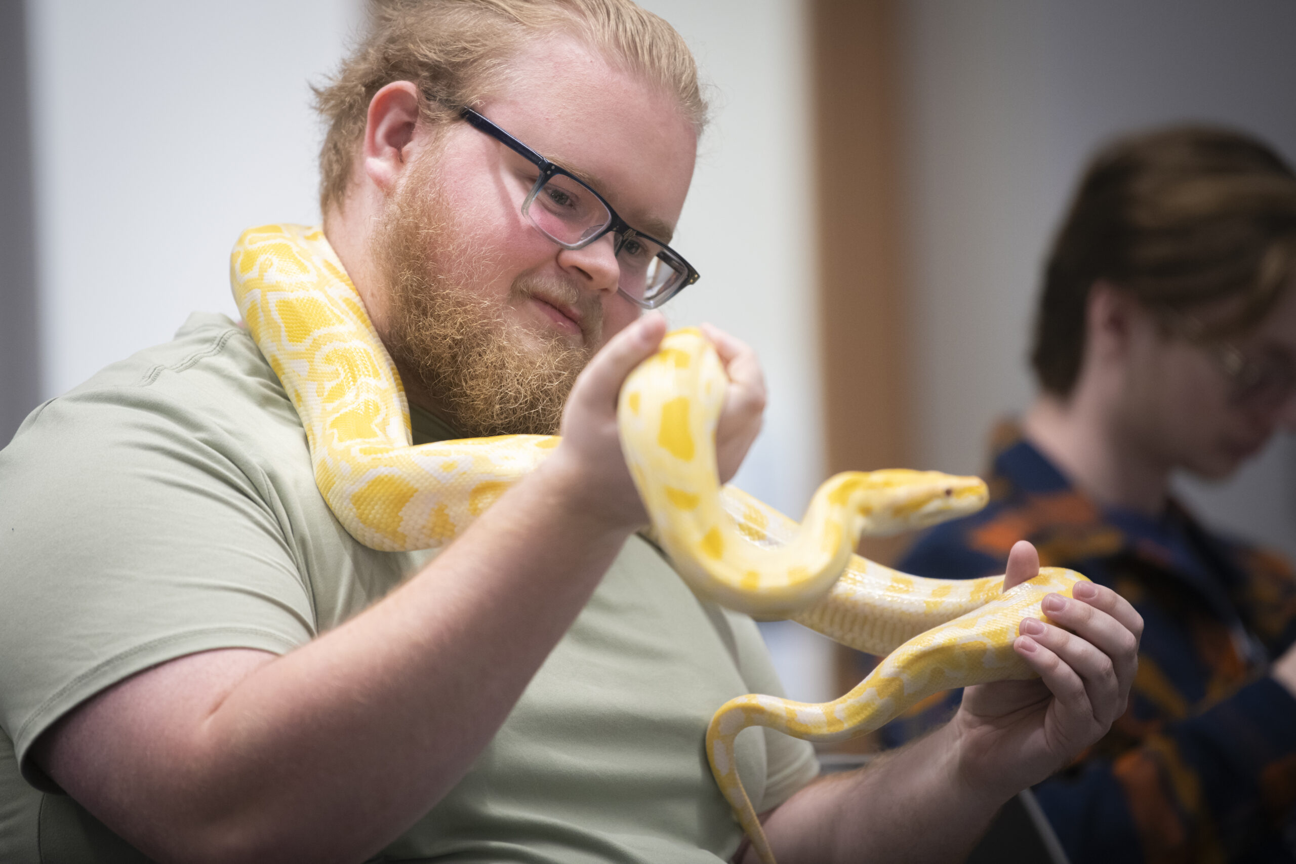 Photo essay: Reptiles visit Clark | ClarkU News