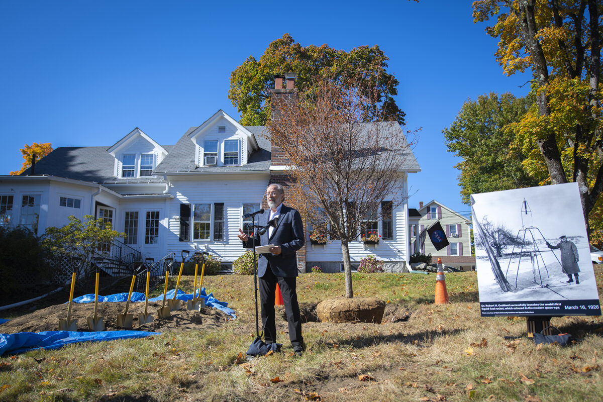 Robert Goddard anniversary begins its historic climb | ClarkU News