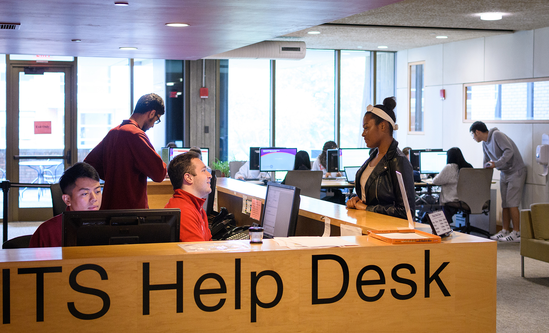 ‘Students help our campus run’ | ClarkU News